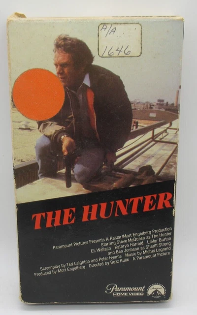 THE HUNTER VHS Video Movie, Steve Mcqueen, Eli Wallach, Kathryn Harrold ...