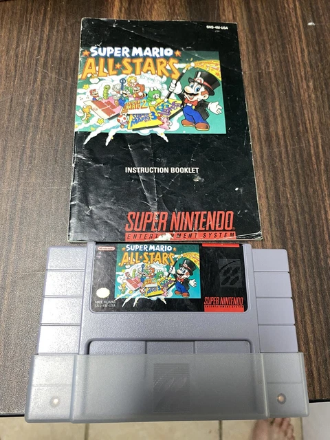 SUPER MARIO ALL-STARS (Super Nintendo Entertainment System SNES avec ...