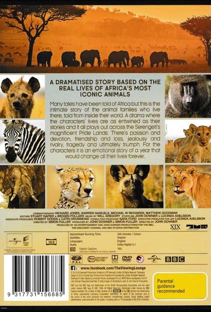 SERENGETI DVD (2-DISC Set) Region 4 $8.00 - PicClick AU