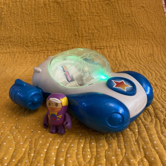 CBEEBIES GO JETTERS Vroomster Vehicle & Xuli Figure Working Lights ...