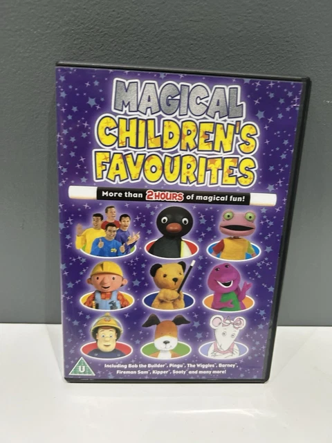 MAGICAL CHILDREN’S FAVOURITES DVD Pingu Bob The Builder Sooty Kipper ...