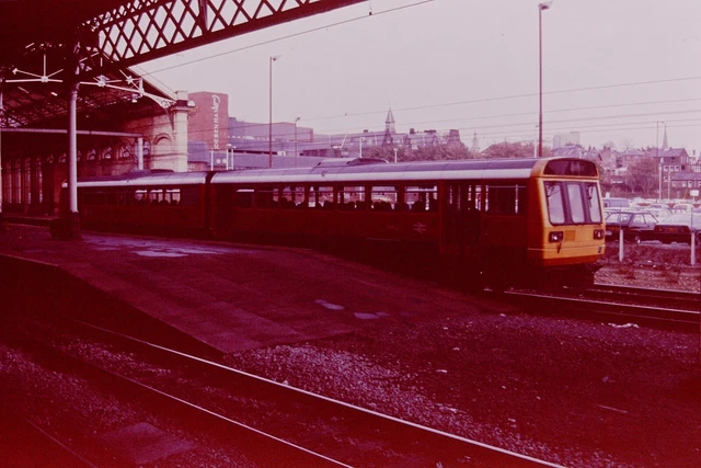 1988 BRITISH RAIL BR Class 142 GM Livery Diesel Loco Manchester Railway ...