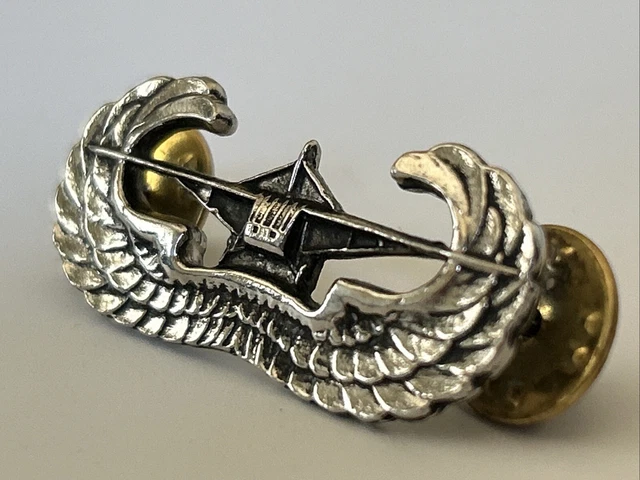 US ARMY WW2 Military Airborne Airforces Paratrooper Glider Metal Pin ...