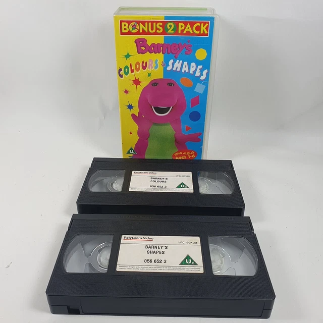 BARNEY VHS PACK EUR 82,38 - PicClick FR