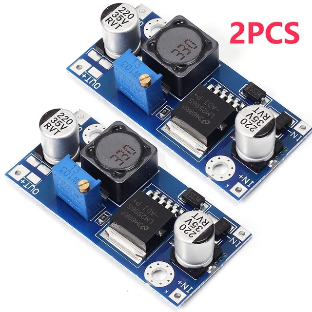 2PCS DC-DC BUCK Converter Step Down Module LM2596 Power Supply Output 1.23V-30V $11.11 - PicClick AU