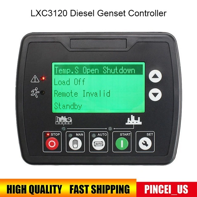 LXC3120 DIESEL GENSET Controller Generator Control Module Automatic ...