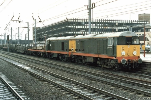 PHOTO CLASS 20 Loco No 20030 Leading And 20064 At Doncaster 1987 £2.35 ...