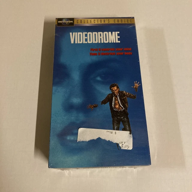 VIDEODROME VHS VIDEO Tape Movie James Woods Horror Cronenberg Sealed £ ...