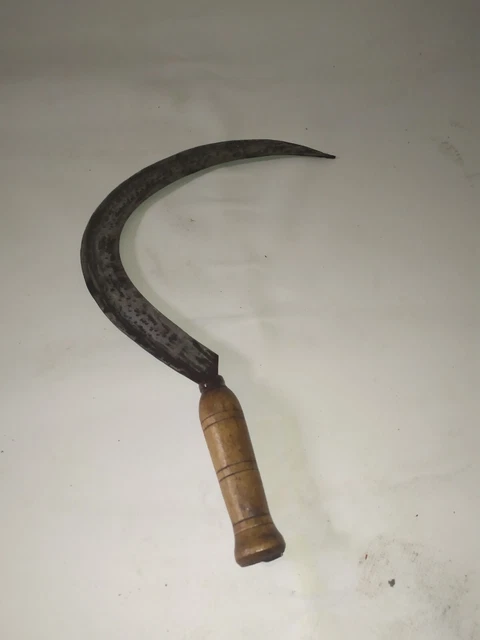 VECCHIA FALCE FALCETTO Contadino In Ferro Battuto E Forgiato Lama ...