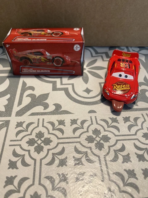DISNEY PIXAR CARS Finish Line Lightning Mcqueen Mattel 1.64 Scale BNIB ...