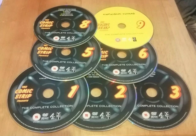 THE COMIC STRIP PRESENTS Complete Collection = 2 DISCS ARE MISSING £21. ...