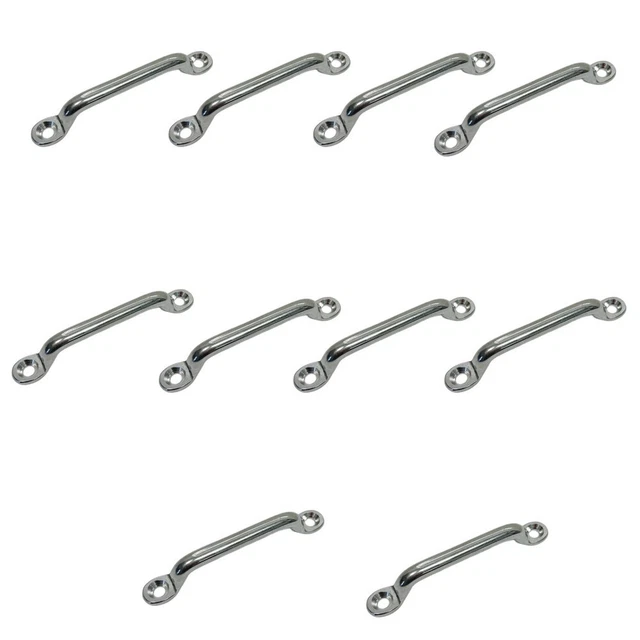 MARINE 3/16& LONG Pad Eye Rigging Wire Cable Yacht Stainless Steel T304 ...