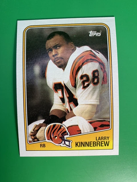 1988 TOPPS LARRY Kinnebrew #341 Bengals de Cincinnati EUR 1,09 ...