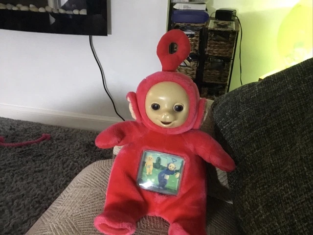VINTAGE TELETUBBIES PO Moving Television Screen Musical Toy LightsTOMY ...