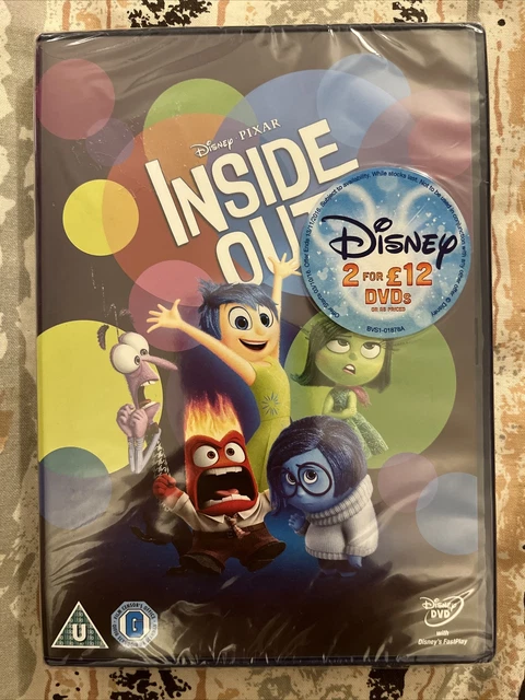 NEW & SEALED: Disney Pixar’s Inside Out DVD *WHAT GOES ON IN PEOPLE’S ...