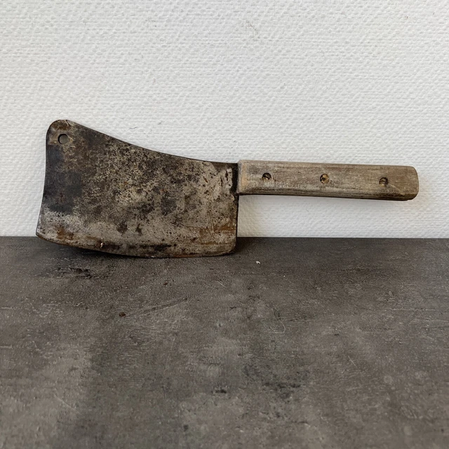 ANCIENNE FEUILLE DE boucher bistrot Hachoir A Main EUR 19,95 - PicClick FR