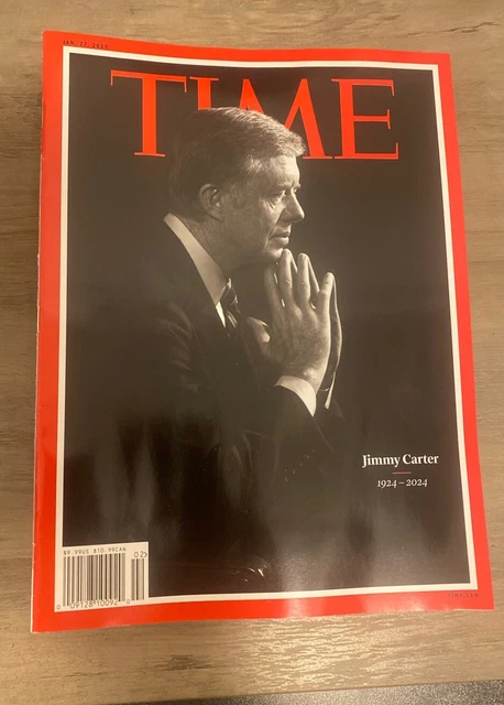 TIME MAGAZINE JIMMY Carter 27th January 2025 1924-2024 $13.00 - PicClick CA
