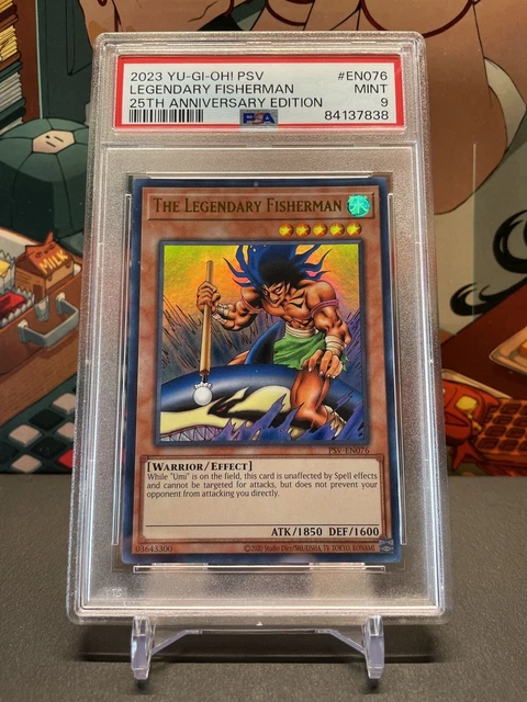 THE LEGENDARY FISHERMAN 25th Anniv. Servant du pharaon PSV-EN076 Psa 9 ...