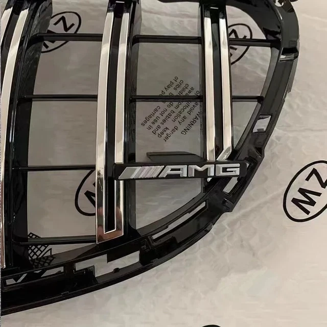 LOGO INSIGNE AMG calandre Mercedes chrome emblème EUR 14,90 - PicClick FR