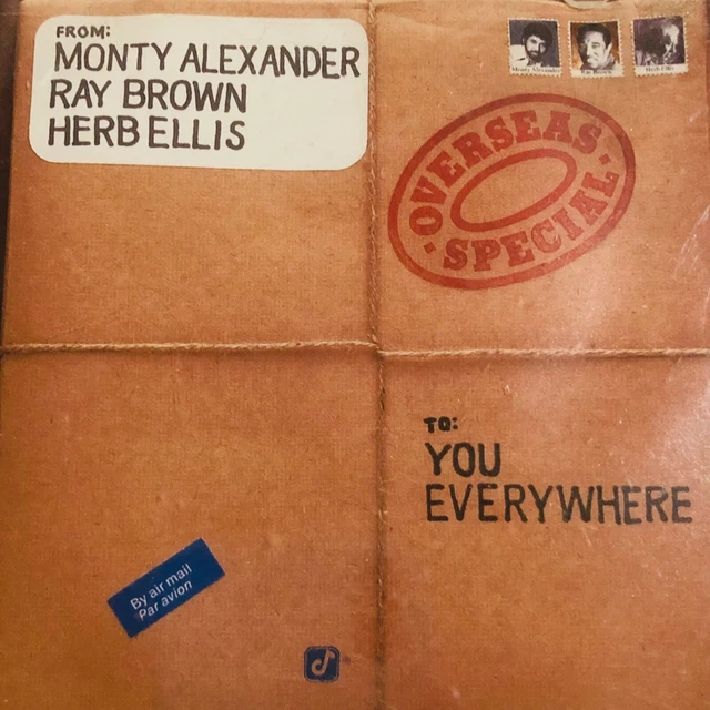 OVERSEAS SPECIAL BY Monty Alexander/Ray Brown/Herb Ellis (CD, 1996) £12 ...