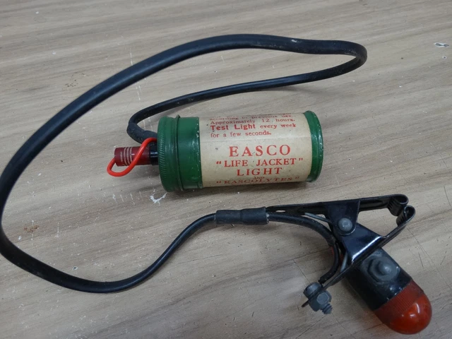 WW2 RAF LIFE Jacket Light Easco Fleet Air Arm FAA RARE LABEL £16.12 ...