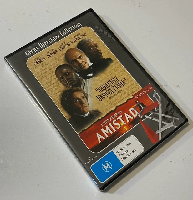 AMISTAD DVD MOVIE Film Matthew McConaughey Anthony Hopkins Steven ...