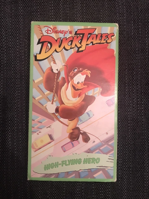 DISNEY'S DUCKTALES HIGH Flying Hero {VHS} #695 -Rare-Preowned £18.79 ...