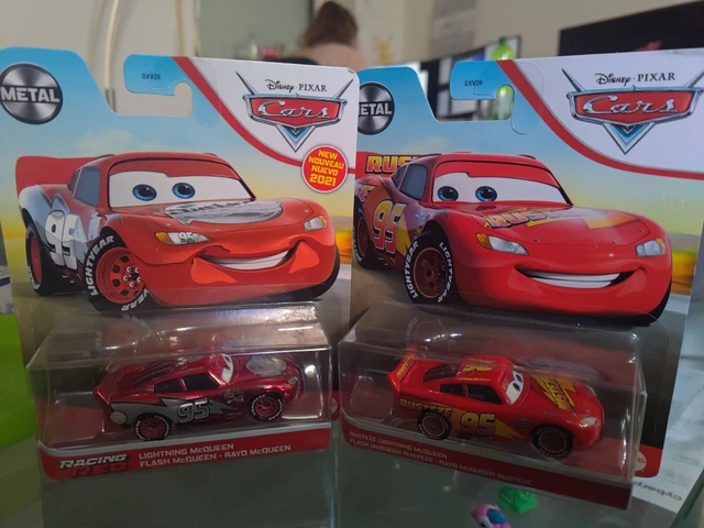 DISNEY CARS PIXAR Racing Red Lightning McQueen Mattel New 2021 Die-cast ...