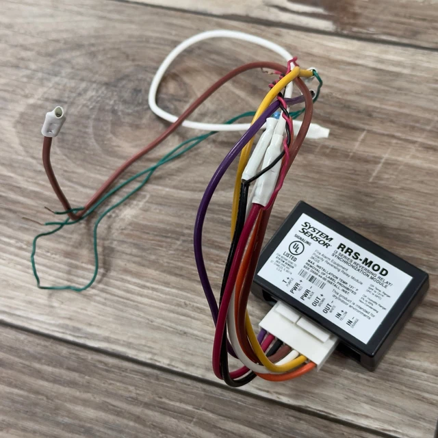 SYSTEM SENSOR RRS-MOD Reversing Relay Synchronization Module - Used ...