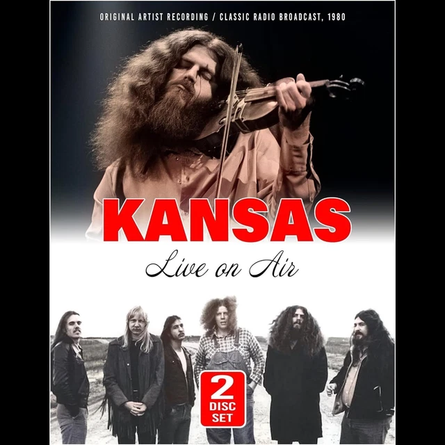 KANSAS LIVE ON Air: Original Artist Recording / Classic Radio Broadcast ...