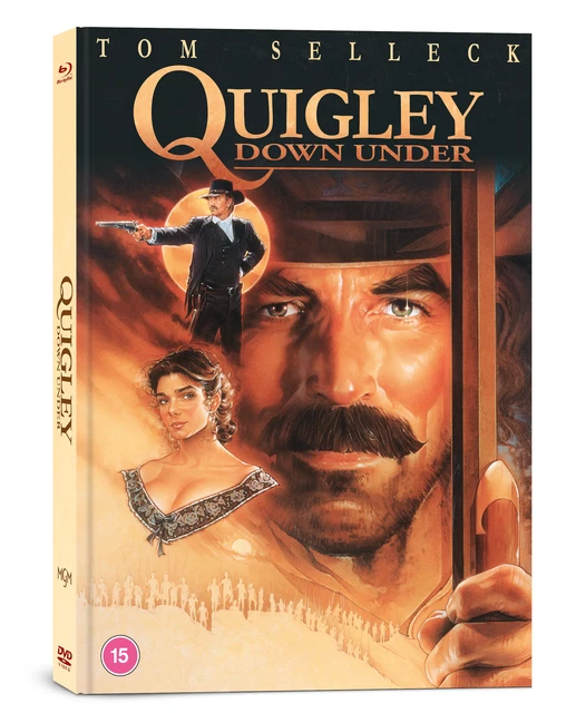 QUIGLEY DOWN UNDER (Blu-ray) Roger Ward Alan Rickman Tom Selleck Tony ...