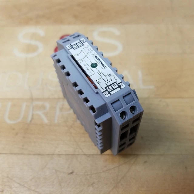 ENTRELEC 10 115,14 relais double pôle, bobine 110 VAC - D'OCCASION EUR ...