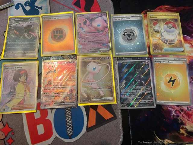 LOT DE CARTE Pokemon Française neuve 151 dont Carte Promo UPC 151 MEW ...