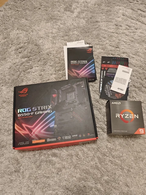 AMD RYZEN 9 5950x, ASUS ROG STRIX B550-F GAMING, KINGSTON FURY 64GB £449.95 - PicClick UK