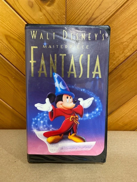 WALT DISNEY'S MASTERPIECE: Fantasia VHS Black Diamond and Fantasia 2000 ...