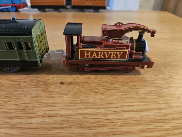 2002 HARVEY, COACH & Flatbed Trackmaster Tomy Thomas & Friends Tank ...