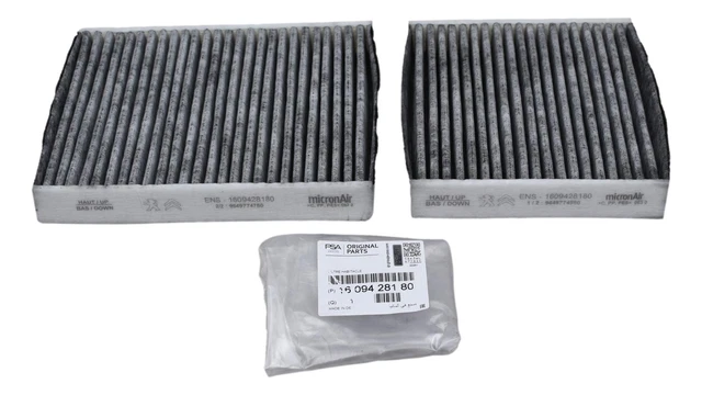 FILTRE CABINE D'ORIGINE Peugeot 208 1609428180 EUR 33,94 - PicClick FR
