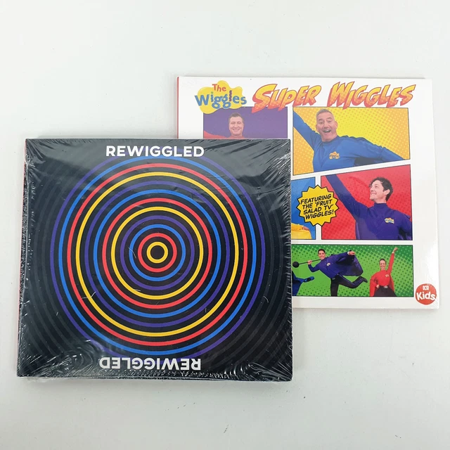 REWIGGLED & SUPER Wiggles The Wiggles CDs BRAND NEW SEALED $29.95 ...
