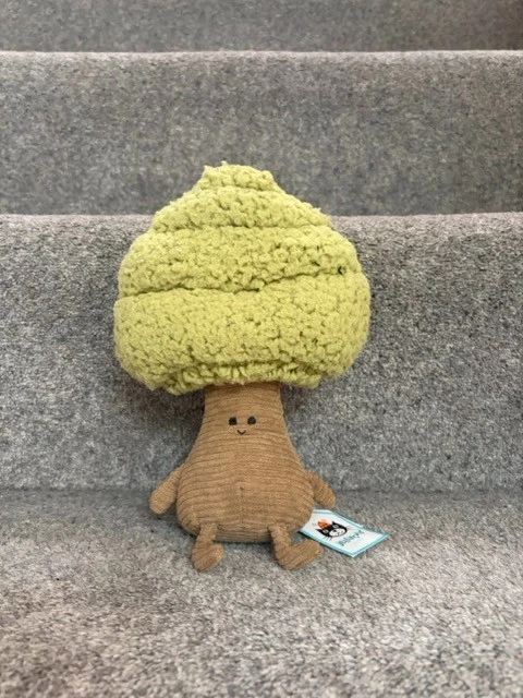 AUTHENTIC JELLYCAT FORESTREE Lime Soft Plush Tree Toy With Tags FOR3L £ ...