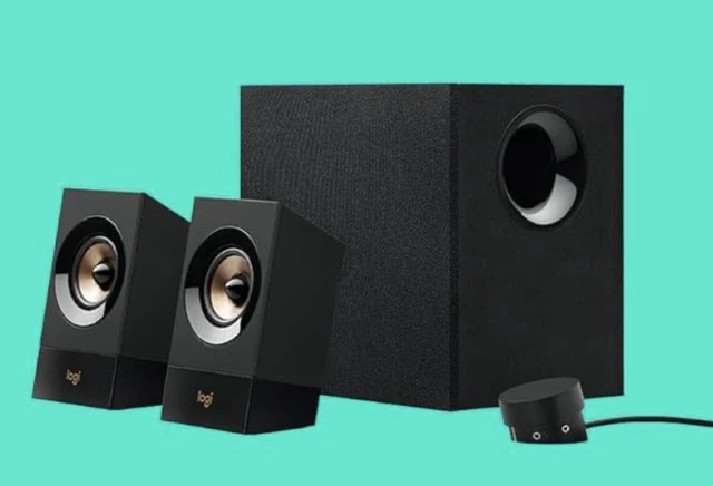 LOGITECH Z533 MULTIMEDIA speaker system black £99.52 - PicClick UK