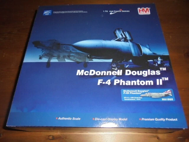 HOBBY MASTER HA1960 1/72 F-4B Phantom Usn Vf-111 "Nl201" "Sundowners ...