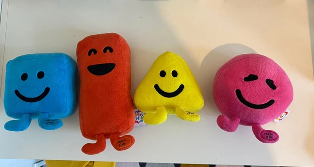 CBEEBIES MR MISTER Maker Shapes Plush soft Toy Bundle £51.00 - PicClick UK