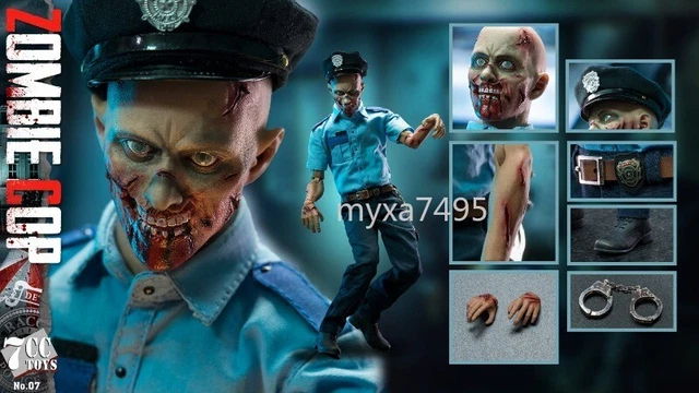 1/6 COLLECTION ZOMBIE Resident Evil Zombie Cop Male Model Gifts Figure ...