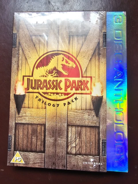 JURASSIC PARK: TRILOGY Pack (3 DVD BOXSET 2006) NEW Still Sealed MINT ...