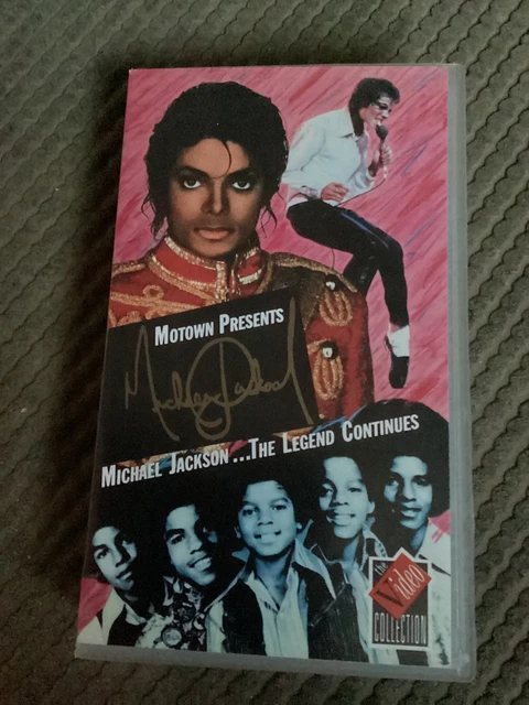 MICHAEL JACKSON THE Legend Continues Vhs Video £10.77 - PicClick UK