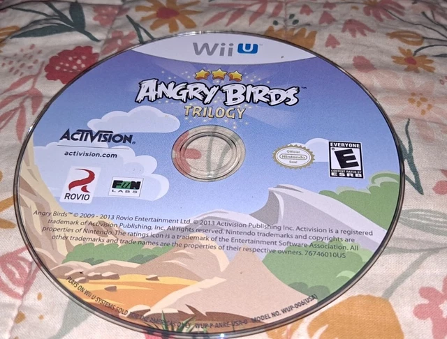 ANGRY BIRDS TRILOGY (Nintendo Wii U, 2013) DISC ONLY £27.86 - PicClick UK