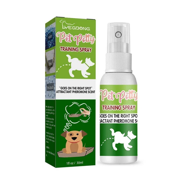 PET TOILET TRAINING Spray Inducer Dog Poops Cat Pee GX Positioning M7M9 ...