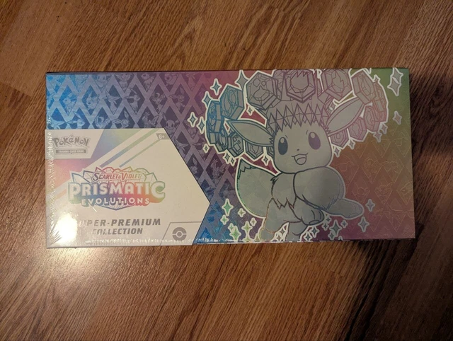 POKÉMON TCG PRISMATIC Evolutions Super Premium Collection SPC - SEALED ...