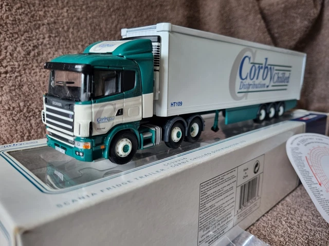 SPARES OR REPAIR - Corgi Scania Fridge Trailer - Corby Chilled ...