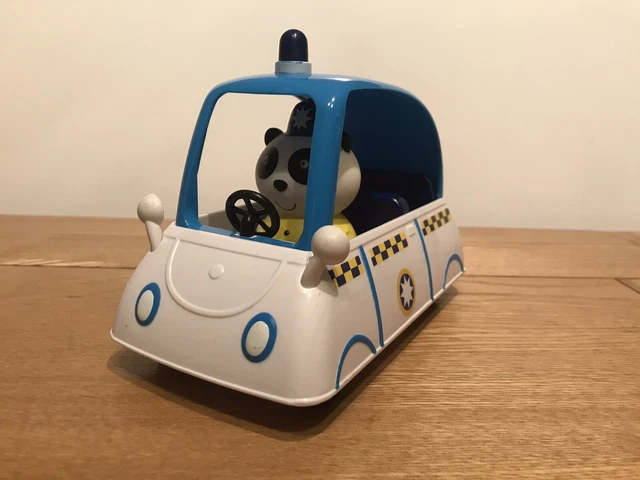 PEPPA PIG PC Panda Push Along Police Car With Fixed Figure Inside £10. ...